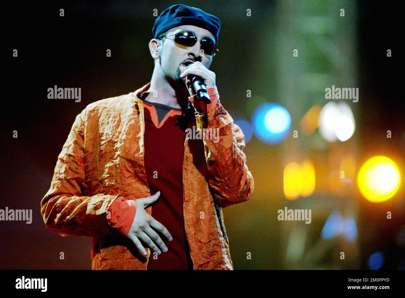 The Bosnian entry in the Eurovision Song Contest, singer Nino Prses ...