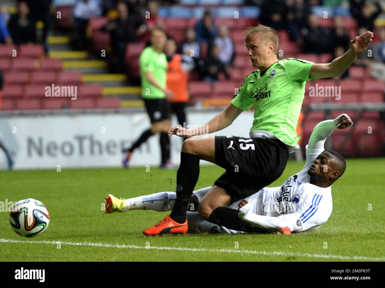 OBs Kasper Larsen (15) in action Stock Photo - Alamy