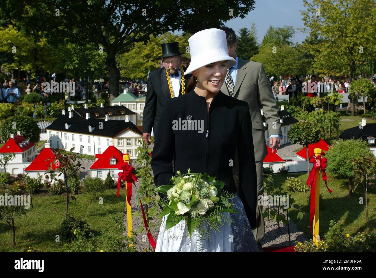 The Danish Crown Princess Mary along with her husband Crown Prince ...