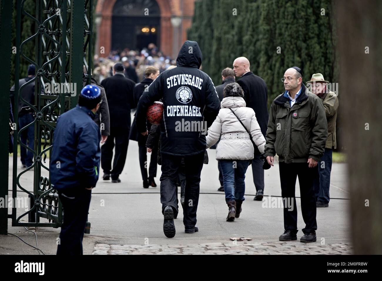 Dan Uzan was buried Wednesday of Mosaic North Cemetery in Copenhagen ...