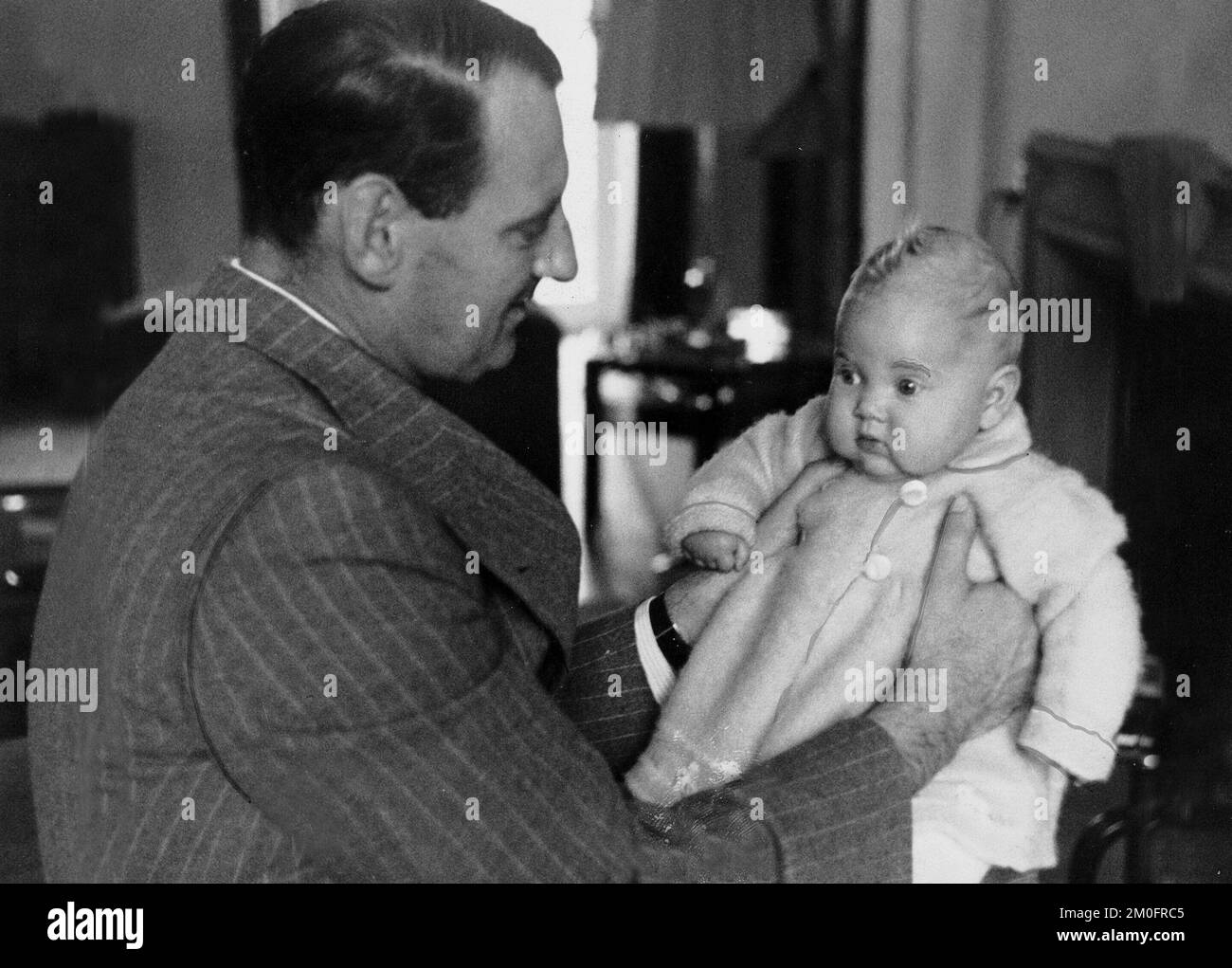 Princess Margrethe as a baby Stock Photo - Alamy