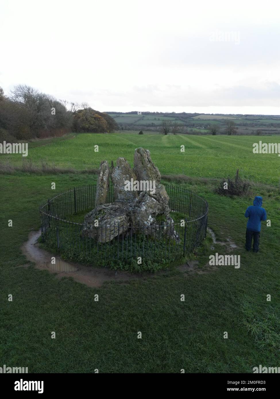 Rollright Stones Neolithic and Bronze Age megalithic monuments complex ...