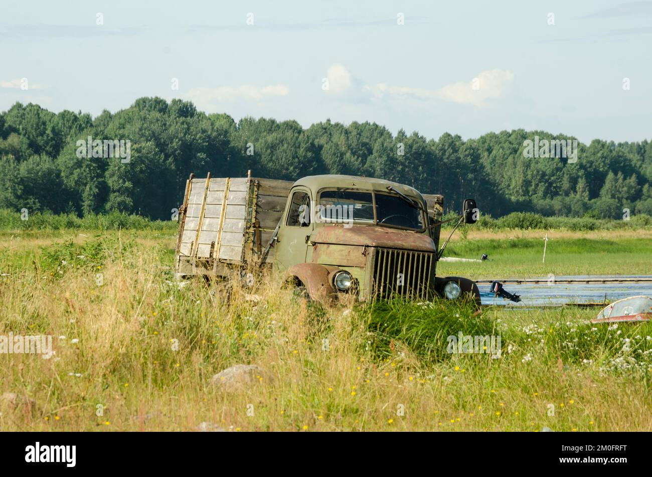 Zil soviet truck hi-res stock photography and images - Alamy