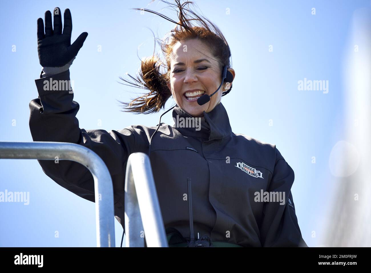 Crown Princess Mary opens the new "Bridge Walking" attraction on Little ...