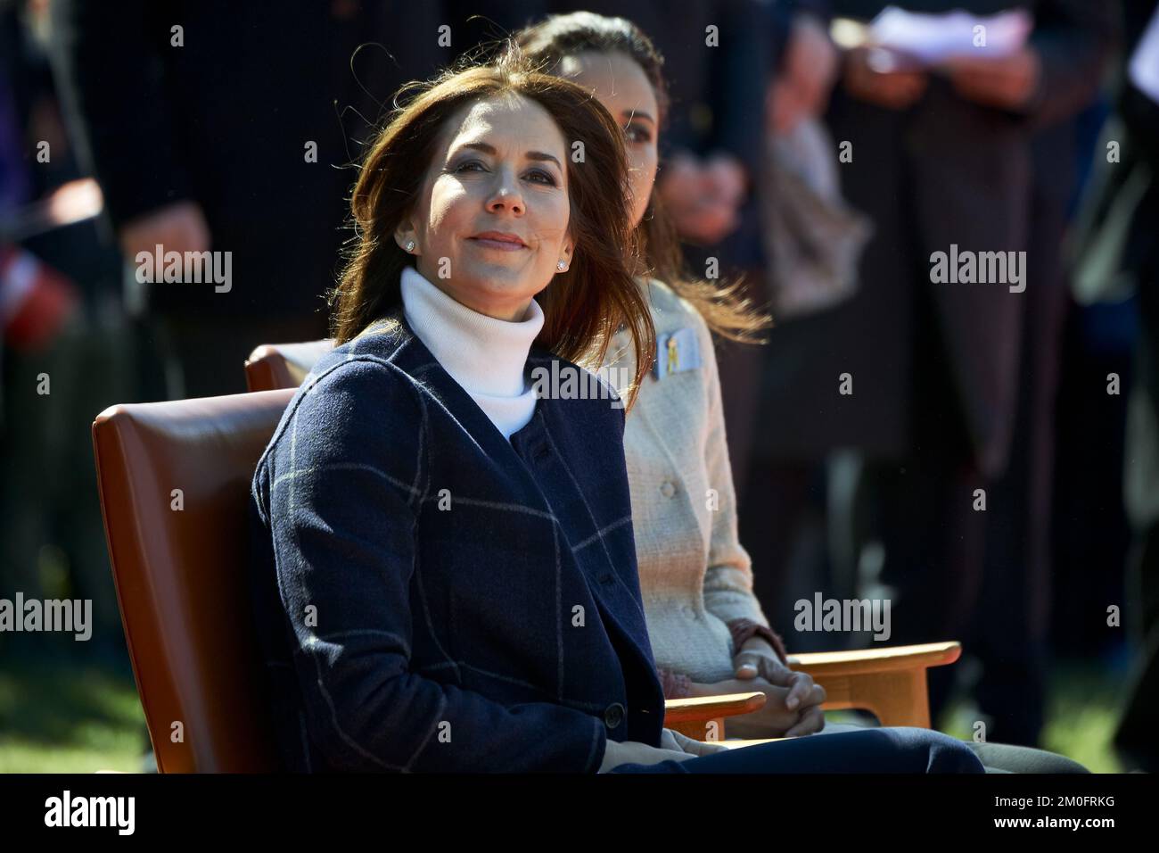 Crown Princess Mary opens the new "Bridge Walking" attraction on Little ...