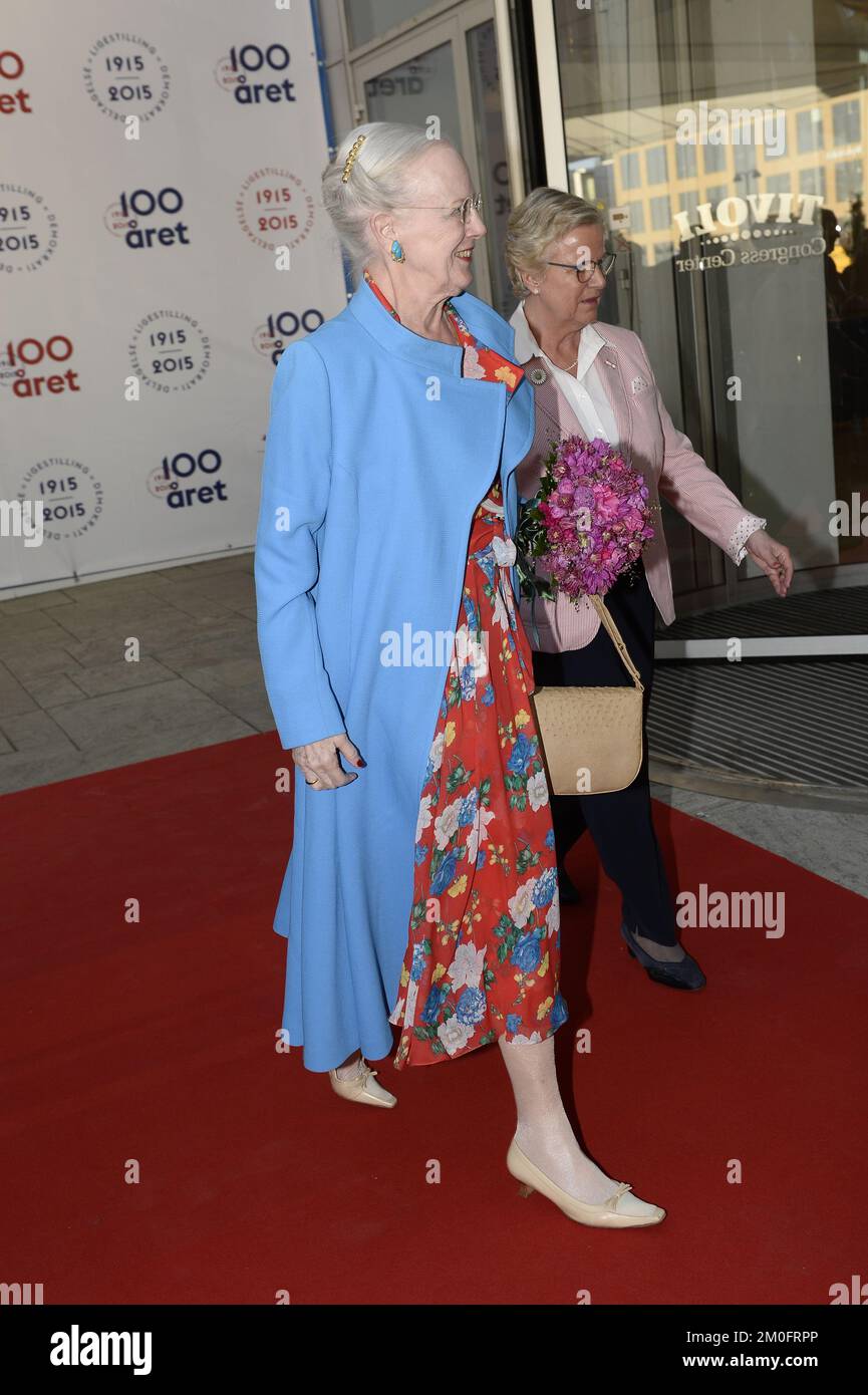 Queen Margrethe , since Thursday was a red carpet for the DR- show ...