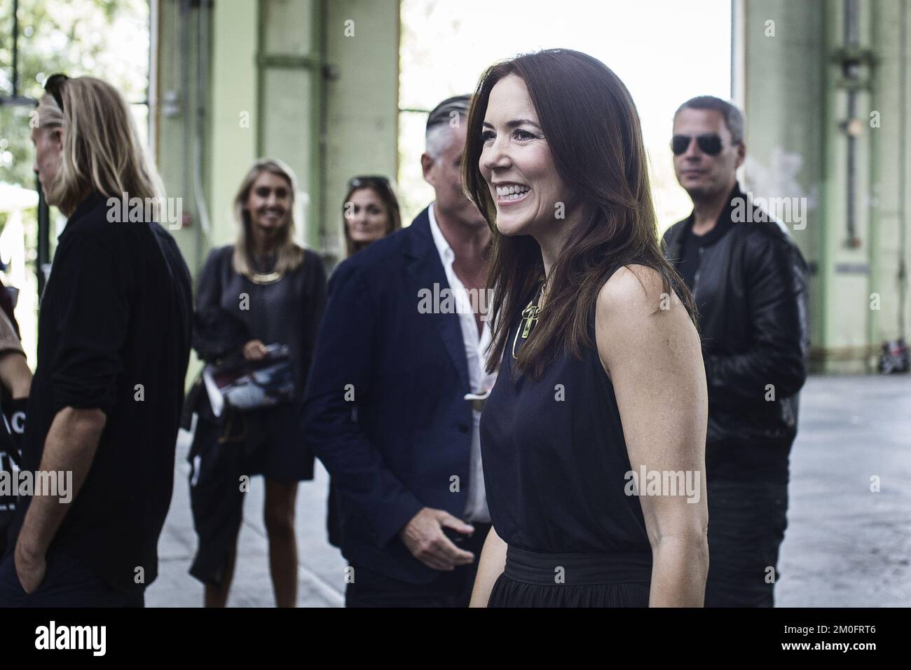 Crown Princess Mary, handed out the Deisgner's Nest Award at a fashion ...