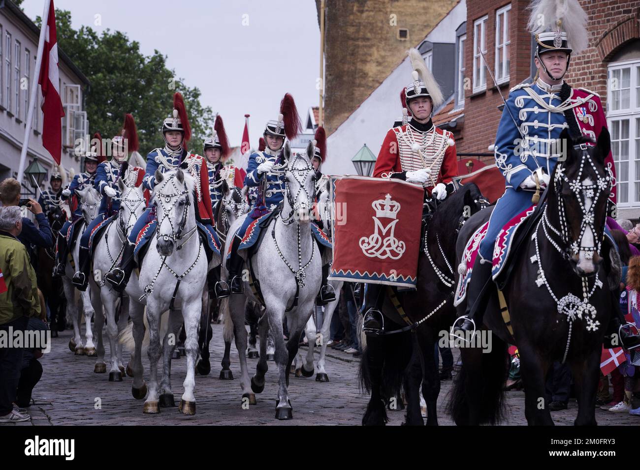 Queen Margrethe and Prince Consort Henrik carry out a summer cruise ...