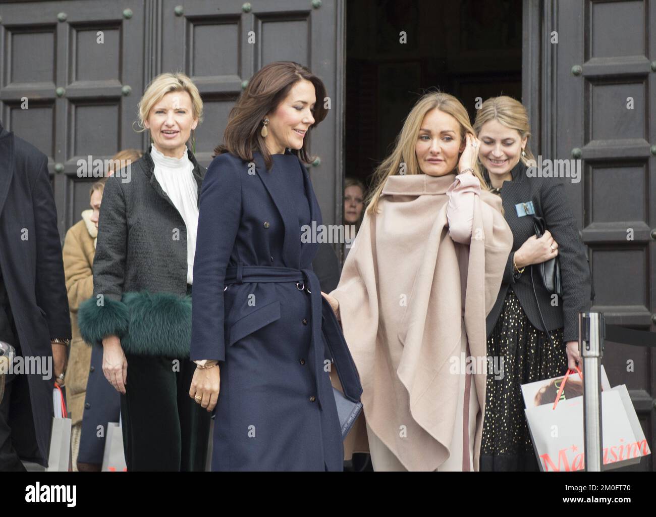 Crown Princess Mary attends 'Jesper Hovring Fashion Show at Copenhagen ...