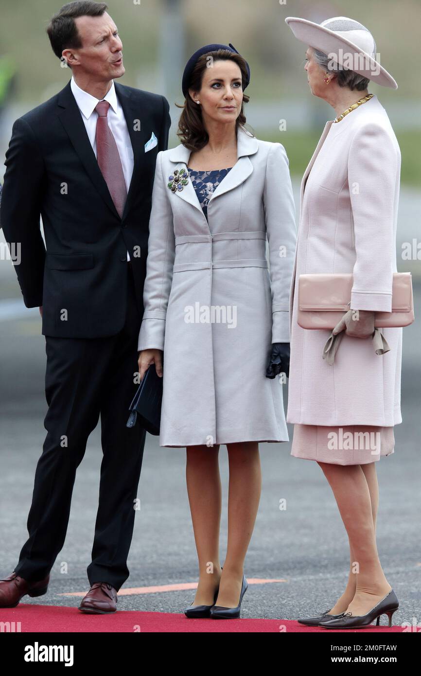 Prince Joachim , Princess Marie and Princess Benedikte since Mexican ...