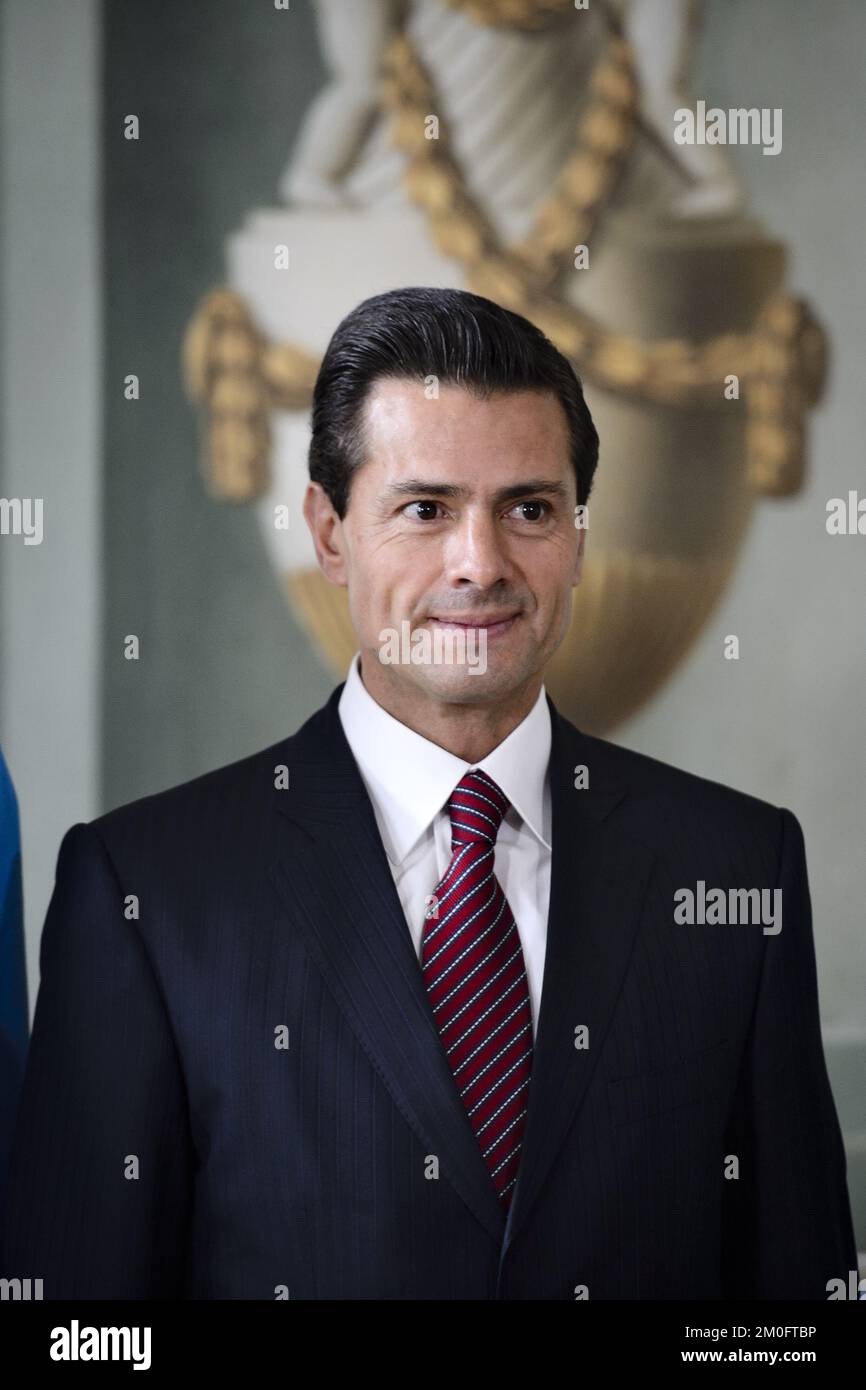 Enrique Pena Nieto during the State Visit of the Mexican President to ...
