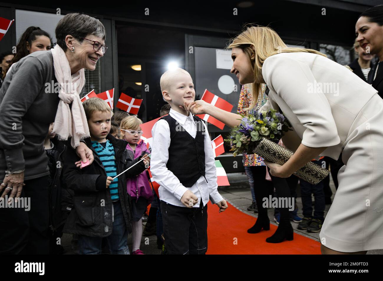 Crown Princess Mary of Denmark and Angelica Rivera of Mexico visit an ...