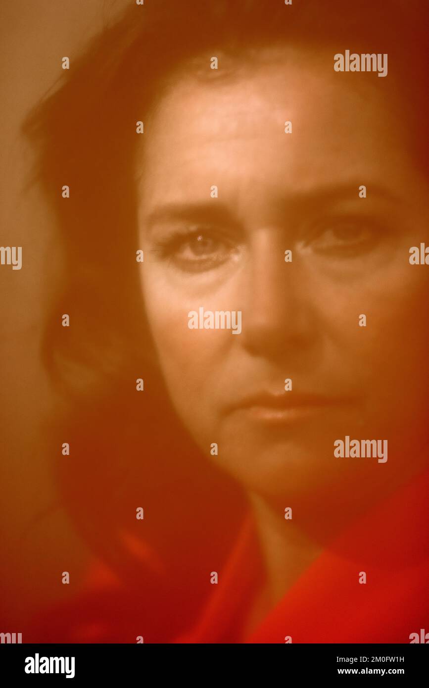 Sidse Babett Knudsen during a portrait session Stock Photo - Alamy