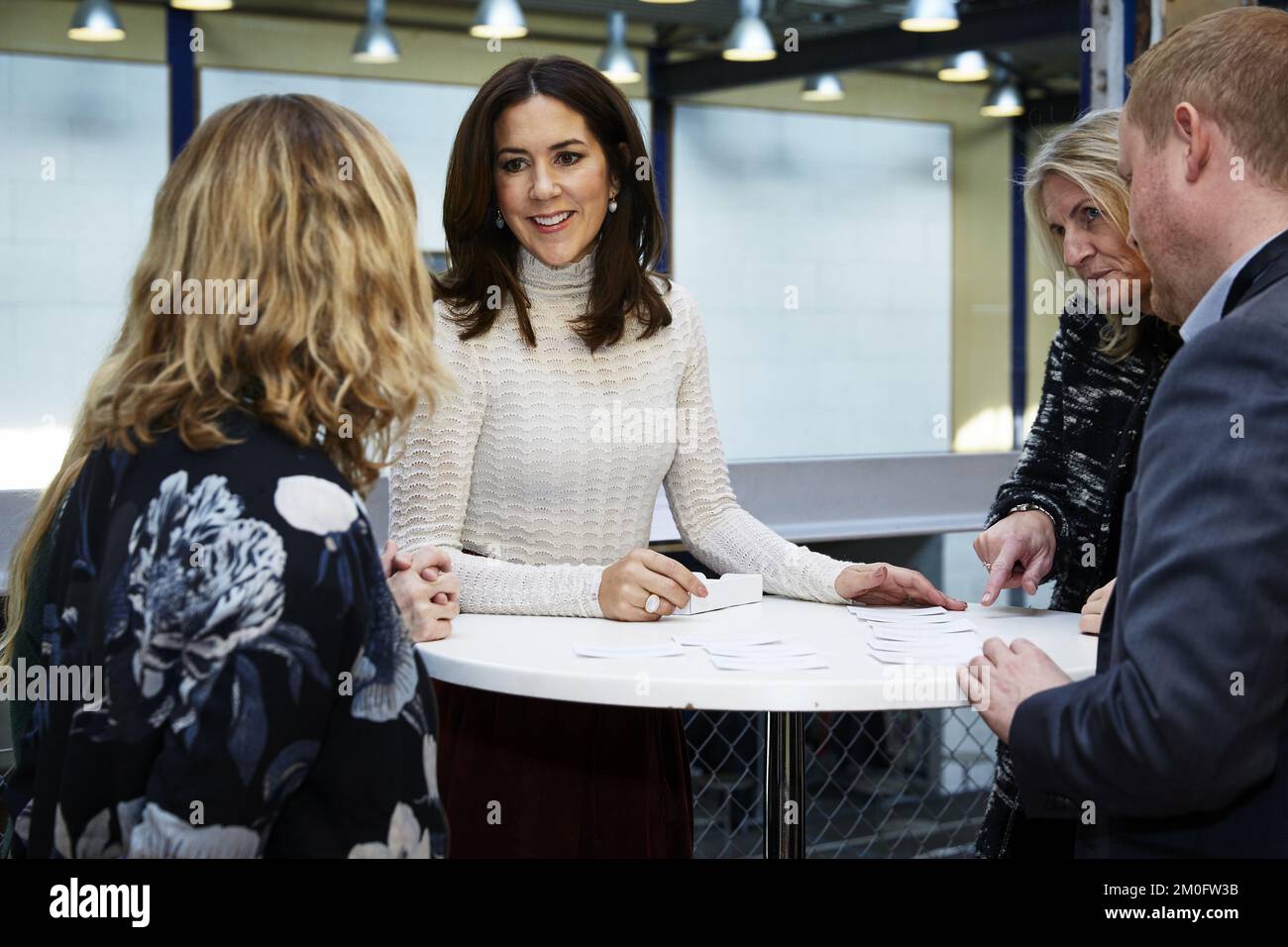 Crown Princess Mary, in coordination with the Mary Foundation, Centre ...
