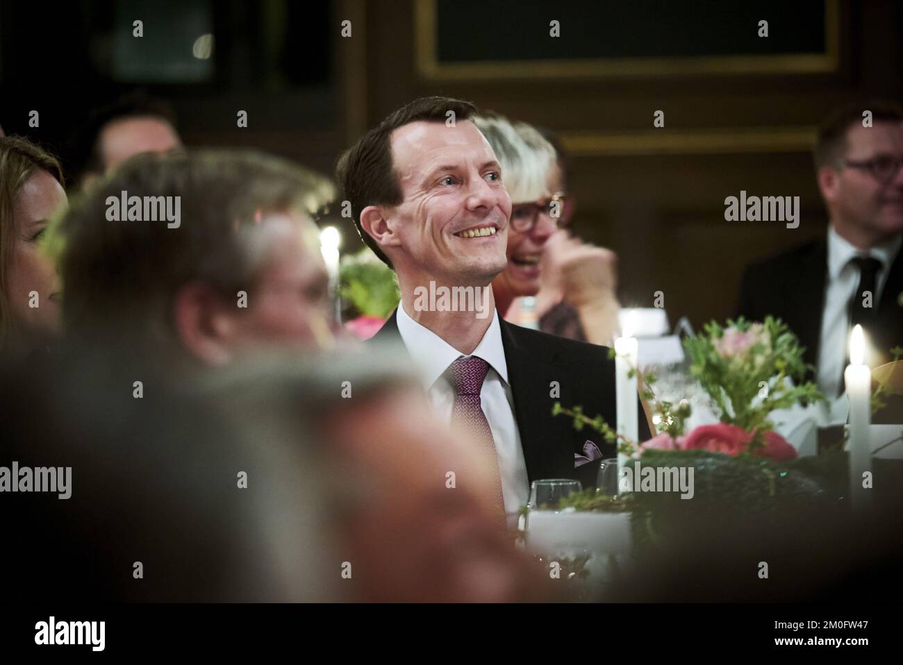 Prince Joachim, Princess Marie, at a charity dinner for the ...