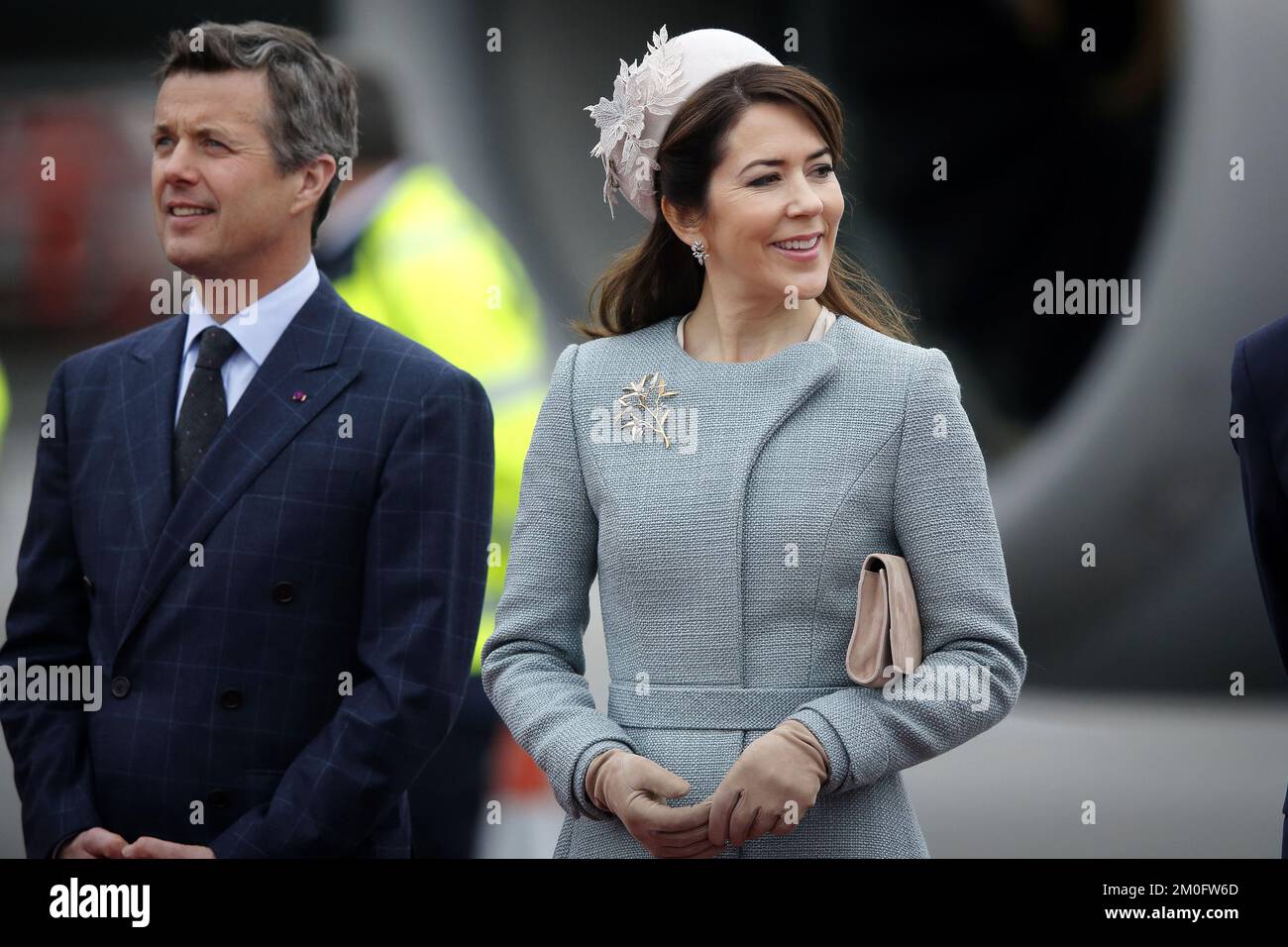 TM King Philippe and Queen Mathilde arrived at the Vilhelm Lauritzen ...