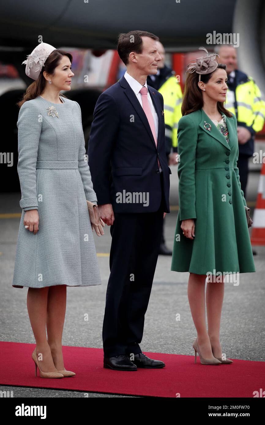 TM King Philippe and Queen Mathilde arrived at the Vilhelm Lauritzen ...