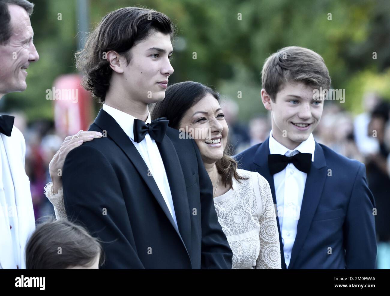 Crown Princess Mary and Princess Josephine embark on the royal ship ...