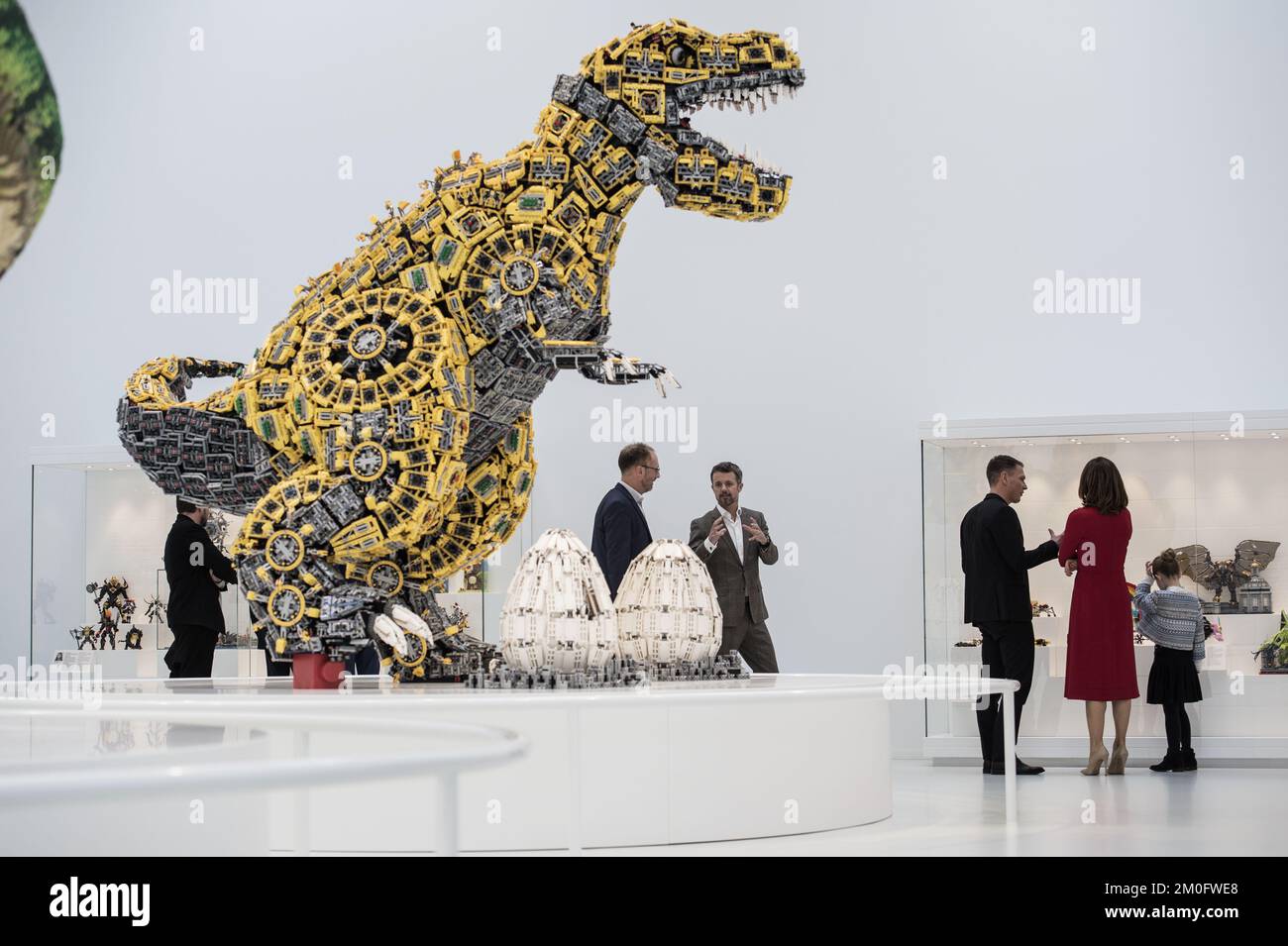 The Danish Crown Prince Frederik and Crown Prince Mary and their four ...