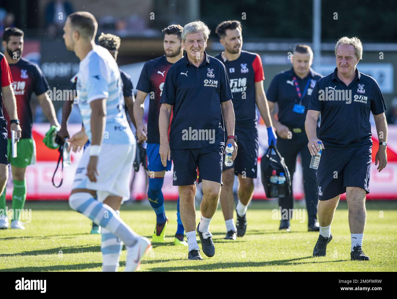Crystal palace manager roy hodgson during friendly on july 12 hi-res ...