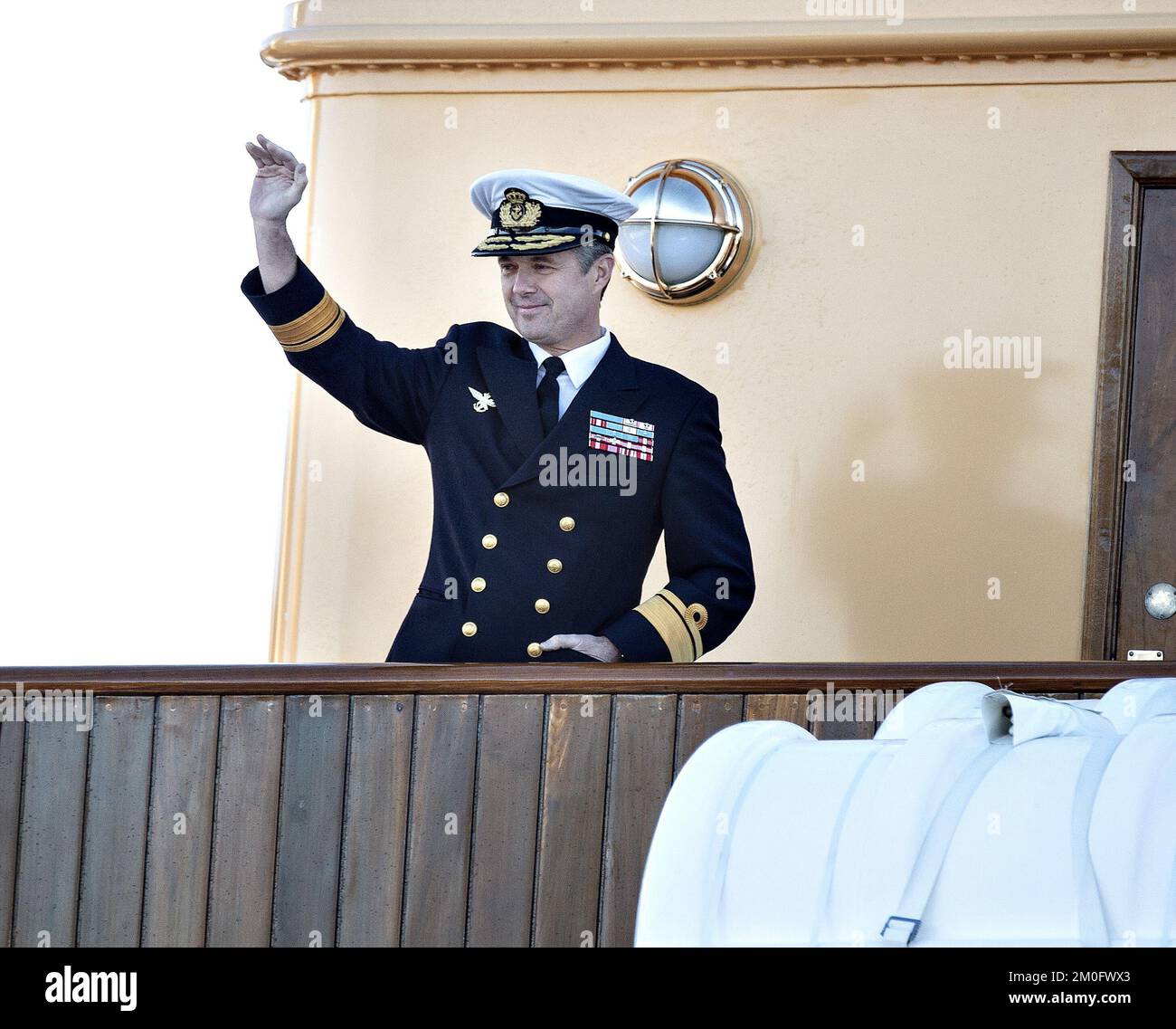 Crown Prince Frederik attending the 200th jubilee celebration of ...