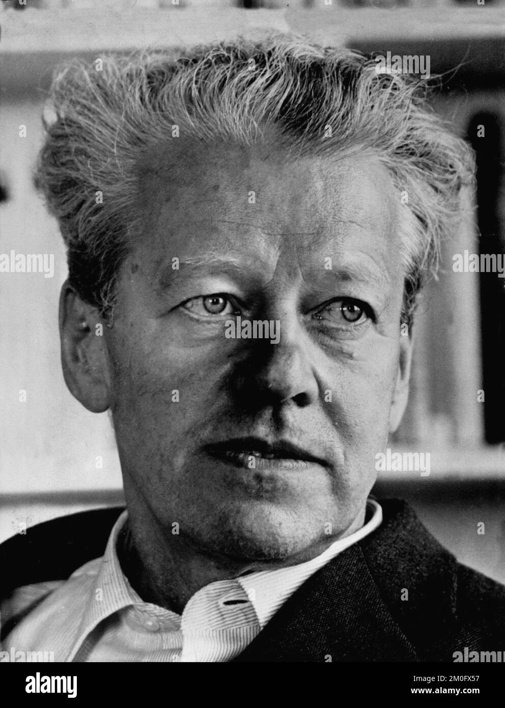 Professor Knud E. Logstrup Stock Photo - Alamy
