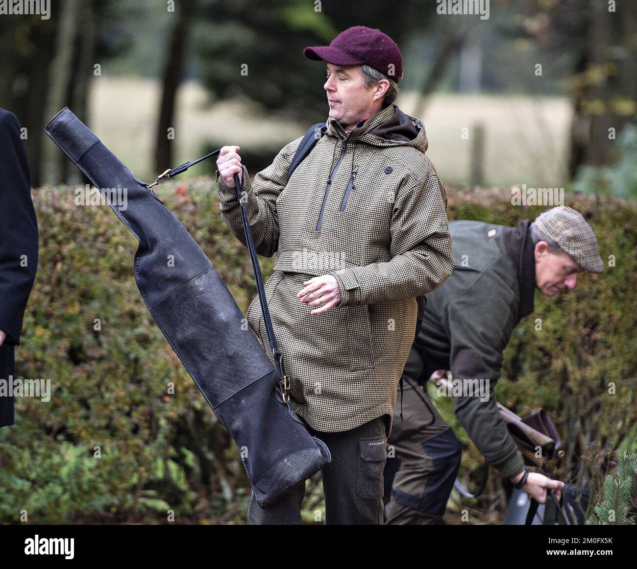 HRH Crown Prince Frederik hosted a Royal Hunt at Guldsted Plantage near ...