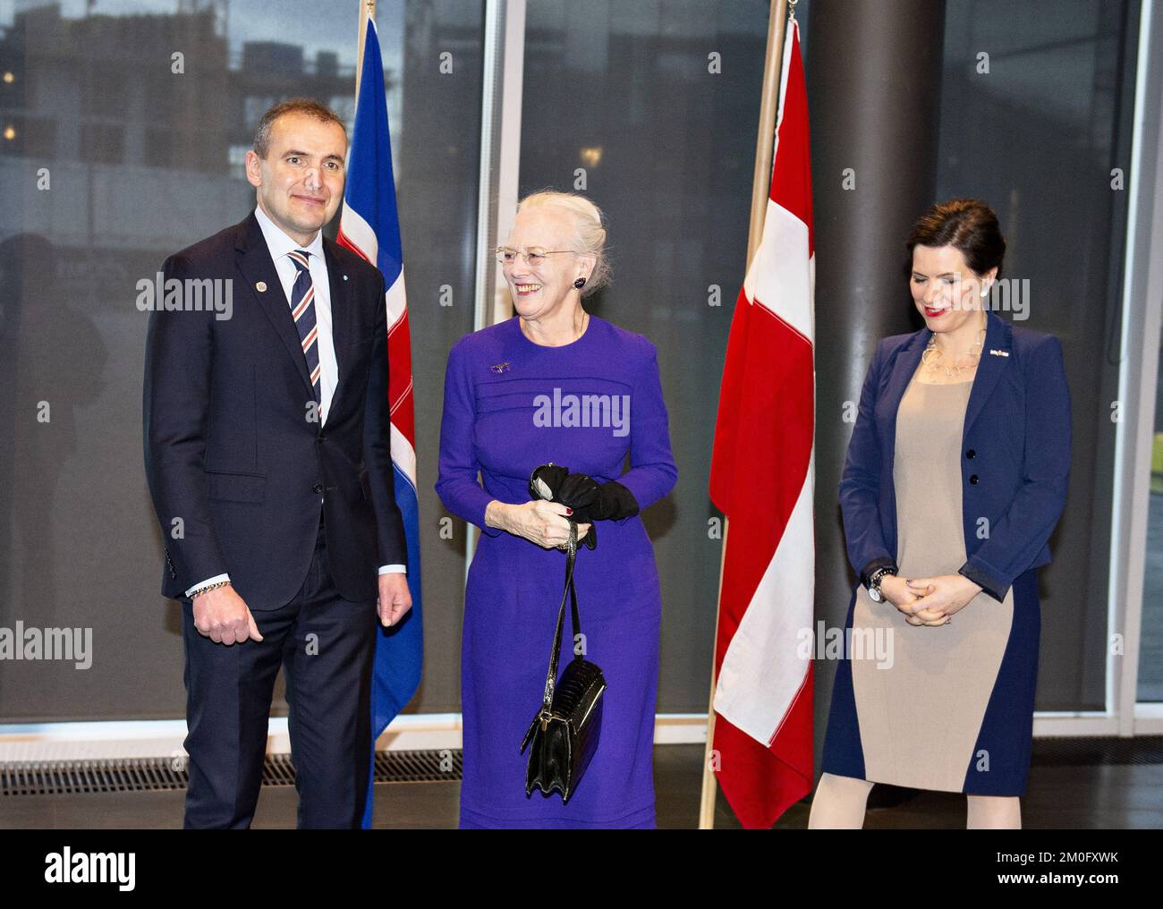 Her Majesty Queen Margrethe arrived in Iceland to celebrate the 100th ...
