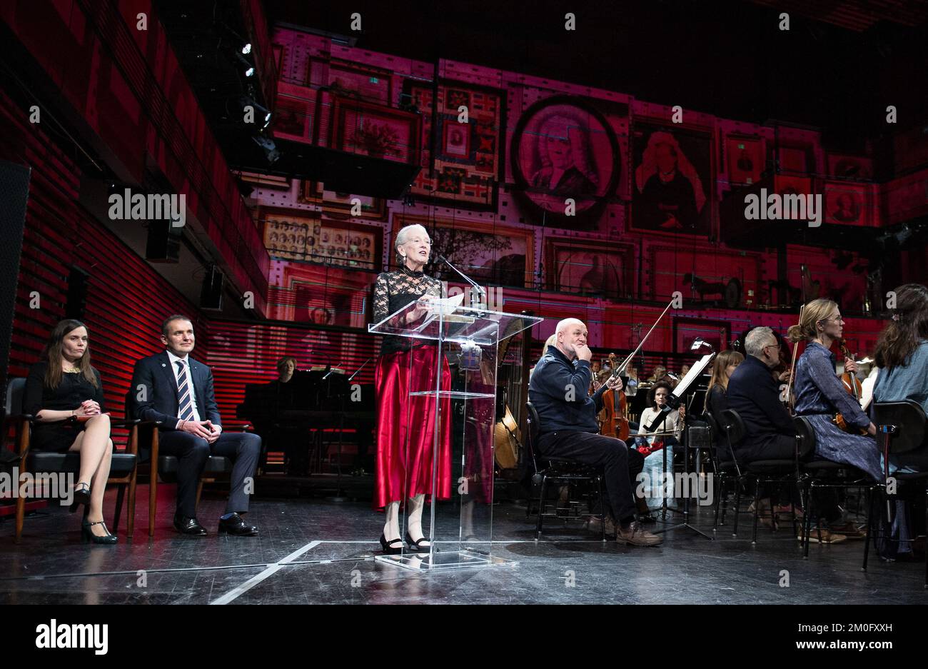 On December 1st 2018 Her Majesty Queen Margrethe attended a concert at ...