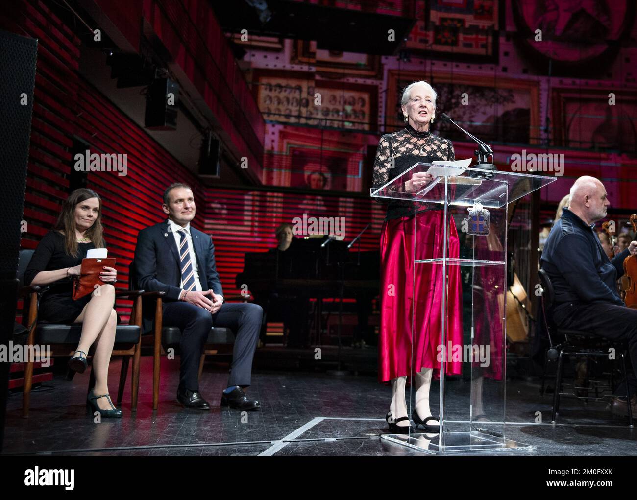 On December 1st 2018 Her Majesty Queen Margrethe attended a concert at ...