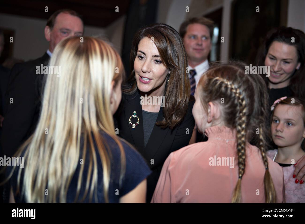 On December 6th 2018 HRH Princess Marie attended the Christmas ...