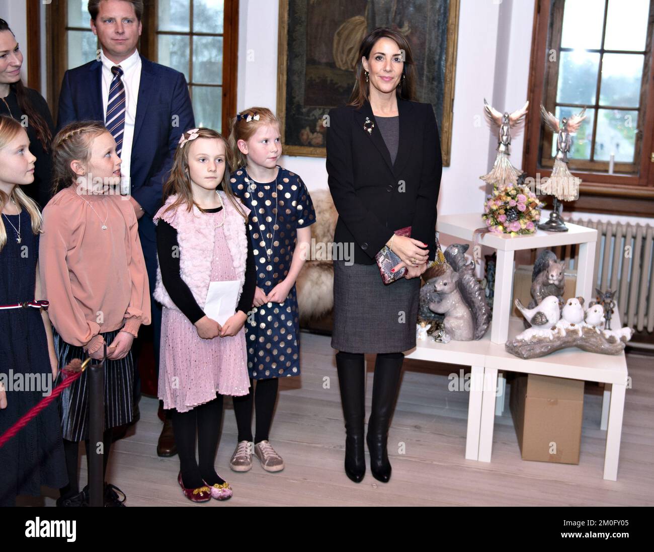 On December 6th 2018 HRH Princess Marie attended the Christmas ...