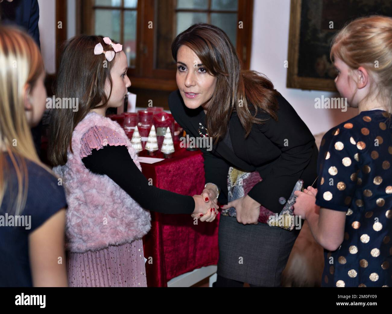 On December 6th 2018 HRH Princess Marie attended the Christmas ...