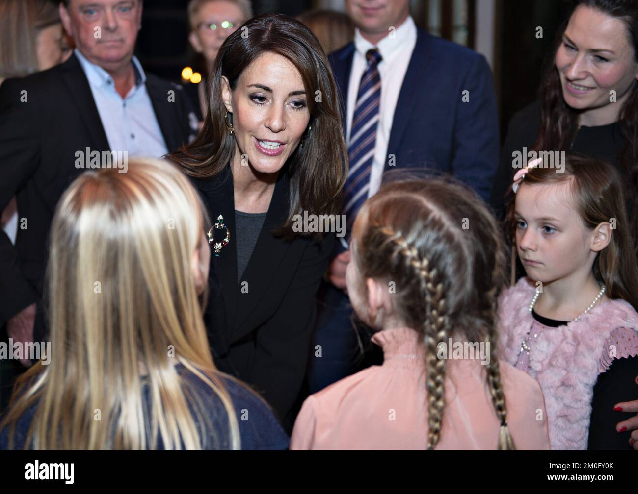 On December 6th 2018 HRH Princess Marie attended the Christmas ...