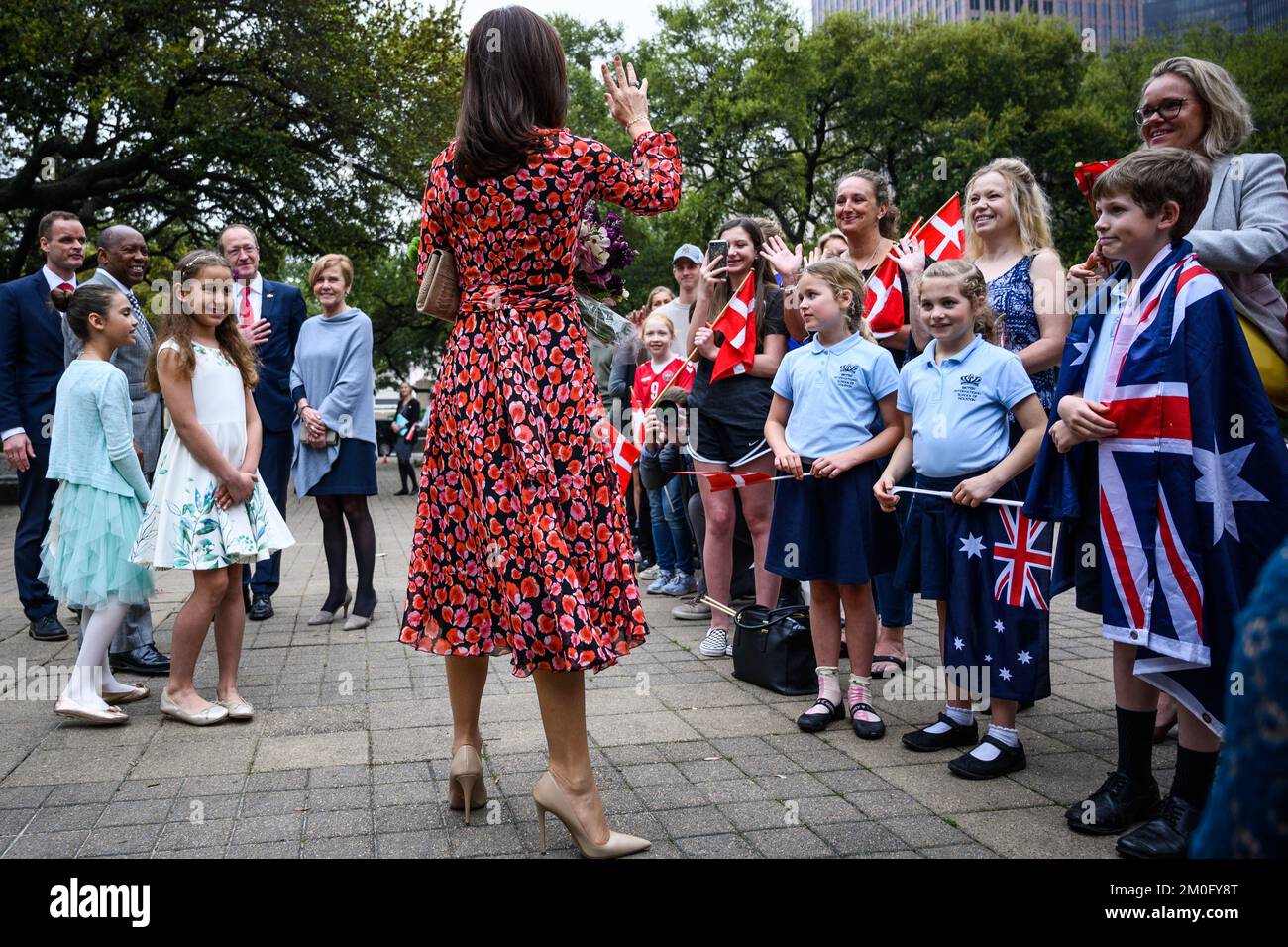 On March 12th 2019 HRH Crown Princess Mary arrived in Houston as part ...