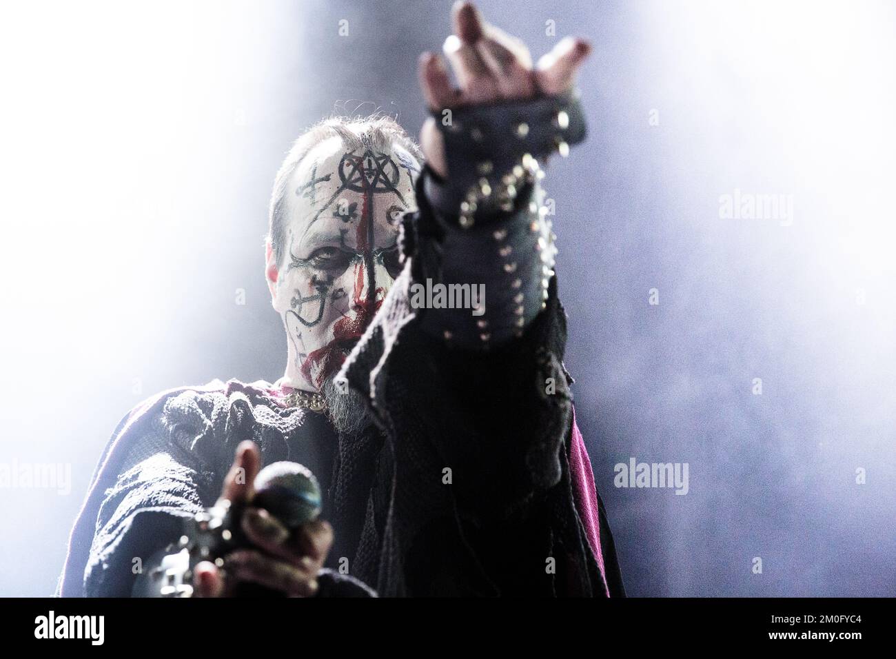 The Norwegian black metal band Mayhem (often called The True Mayhem ...