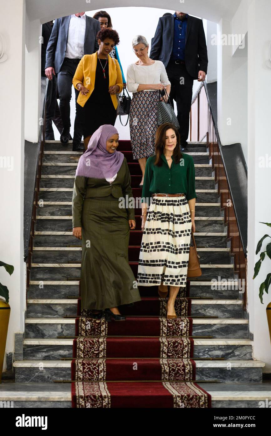 On March 26th 2019 Crown Princess Mary and Minister for Development ...