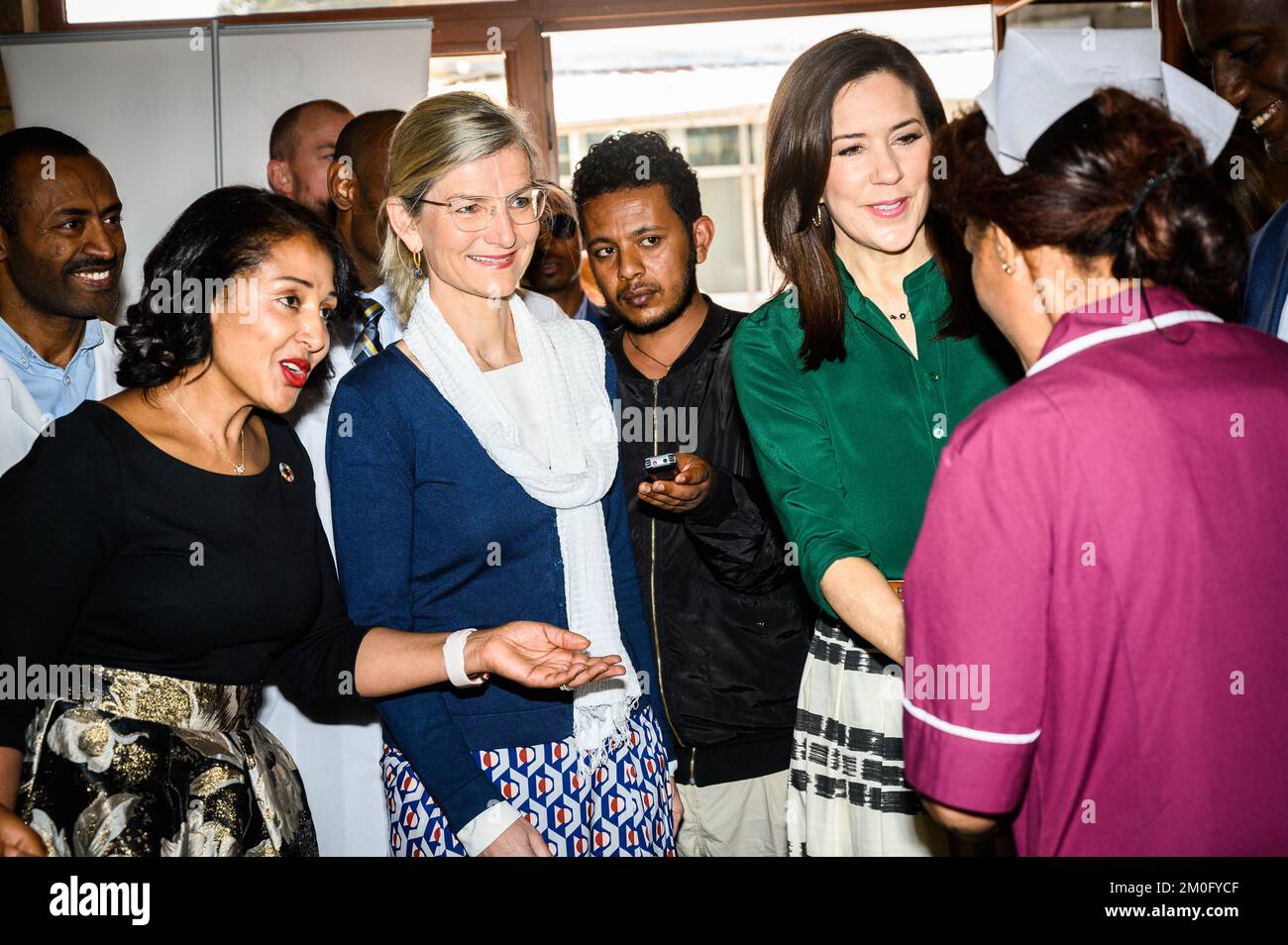 On March 26th 2019 Crown Princess Mary and Minister for Development ...