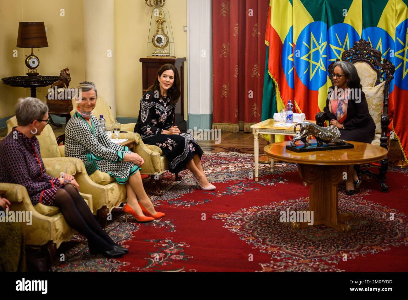 On March 27th 2019 Crown Princess Mary and Minister for Development ...