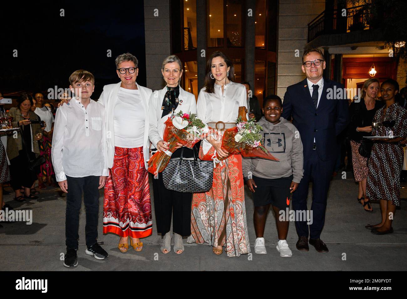 On March 26th 2019 Crown Princess Mary and Minister for Development ...