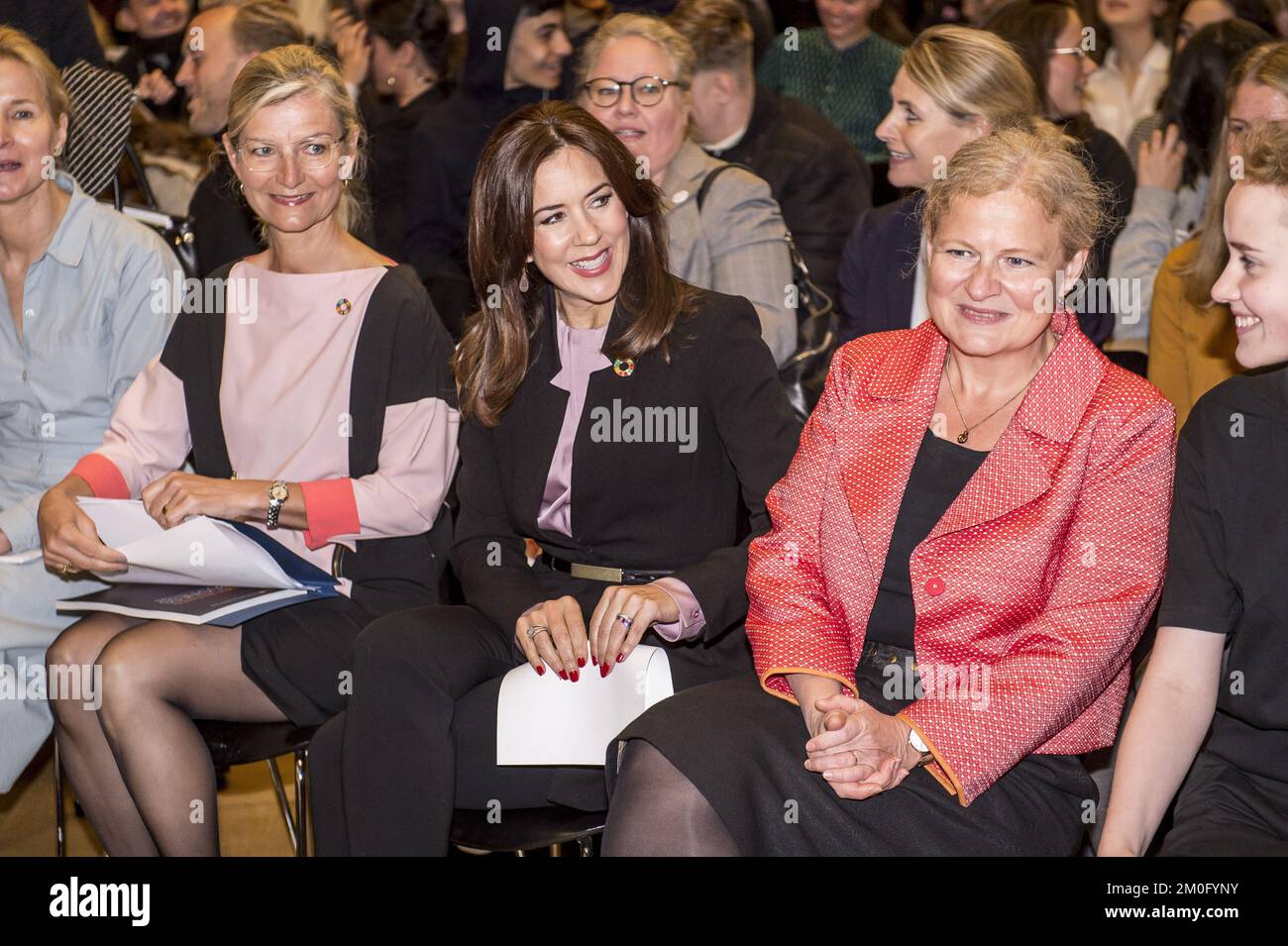 Crown Princess Mary attended the launch of the State of the World ...