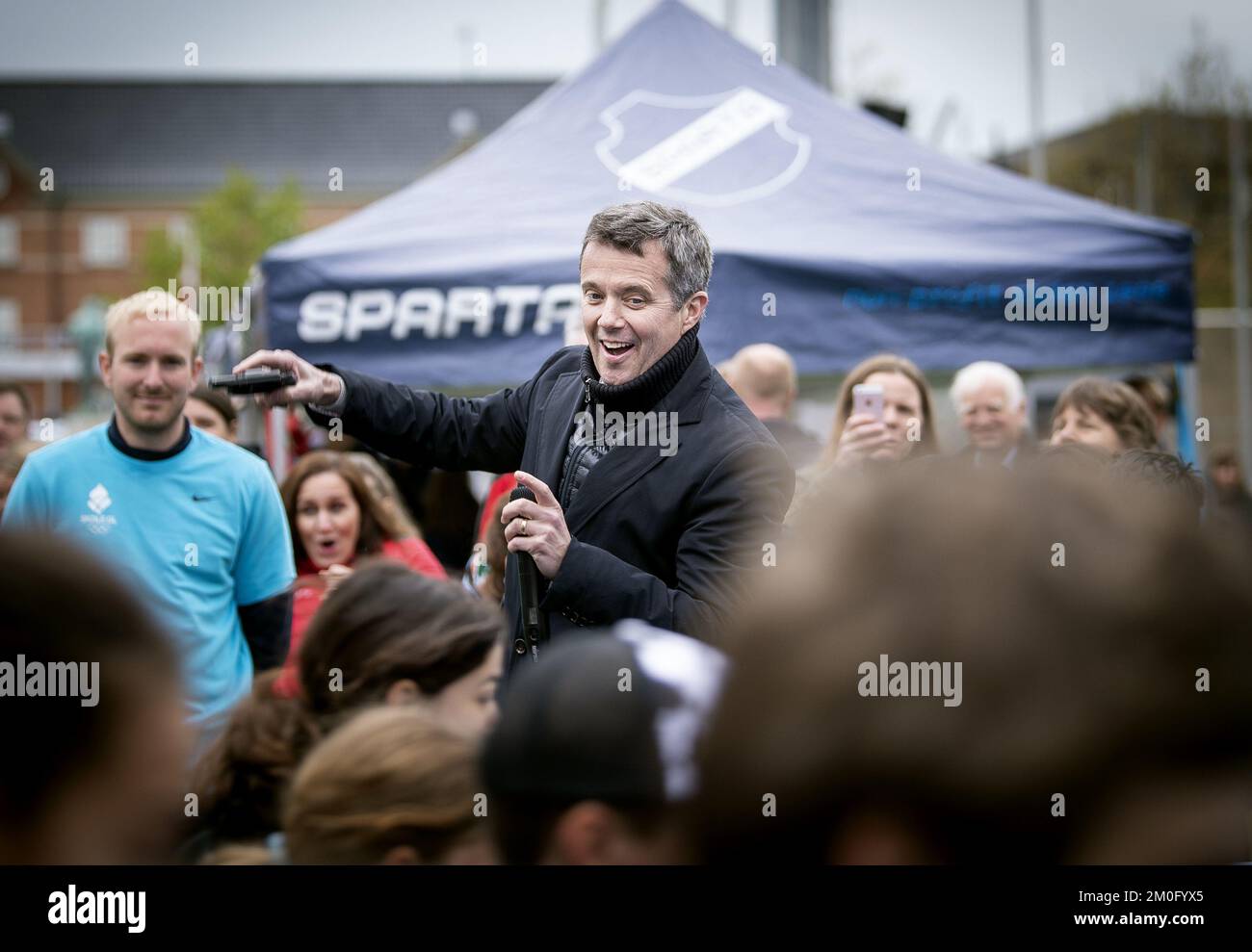 On May 8th 2019 HRH Crown Prince Frederik attended the School Olympics ...