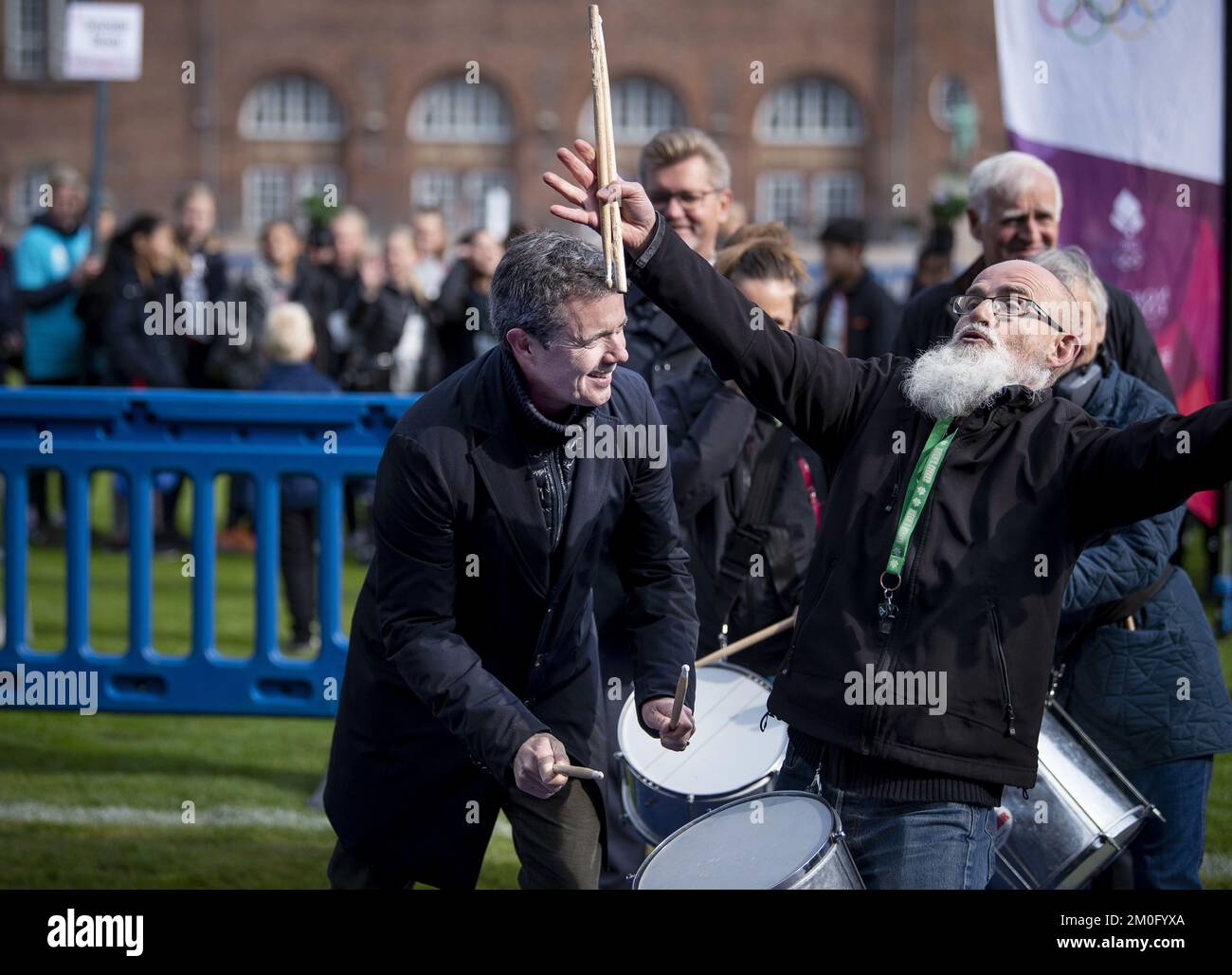 On May 8th 2019 HRH Crown Prince Frederik attended the School Olympics ...