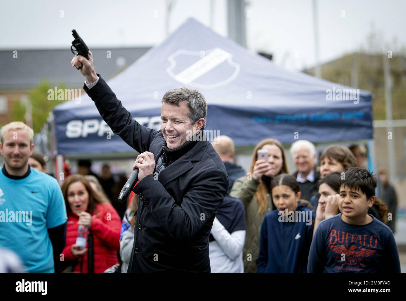On May 8th 2019 HRH Crown Prince Frederik attended the School Olympics ...
