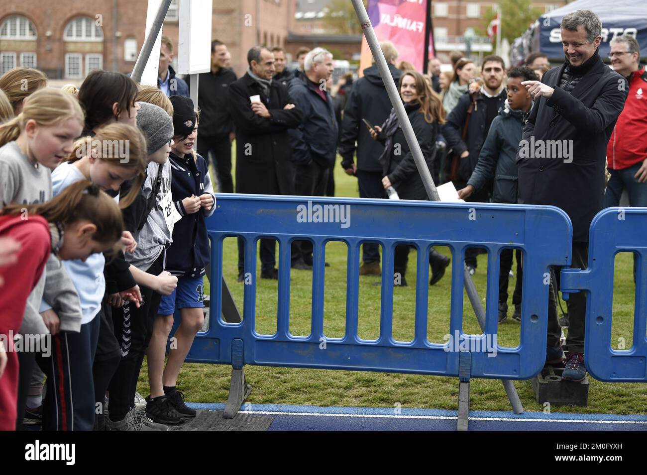 On May 8th 2019 HRH Crown Prince Frederik attended the School Olympics ...