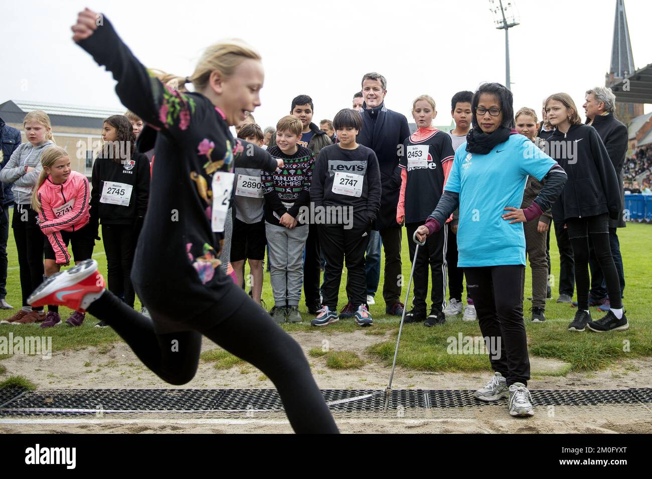 On May 8th 2019 HRH Crown Prince Frederik attended the School Olympics ...