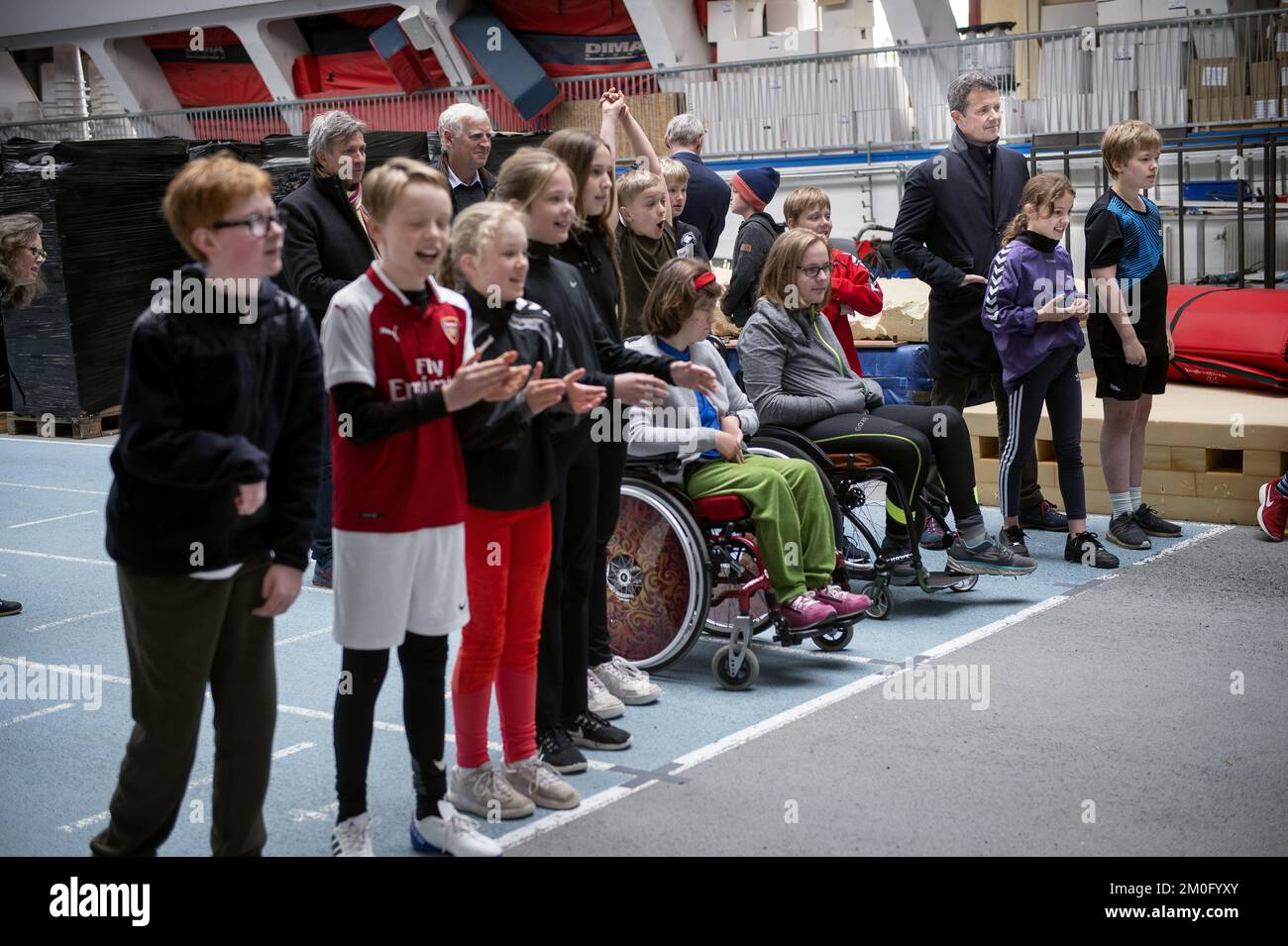 On May 8th 2019 HRH Crown Prince Frederik attended the School Olympics ...