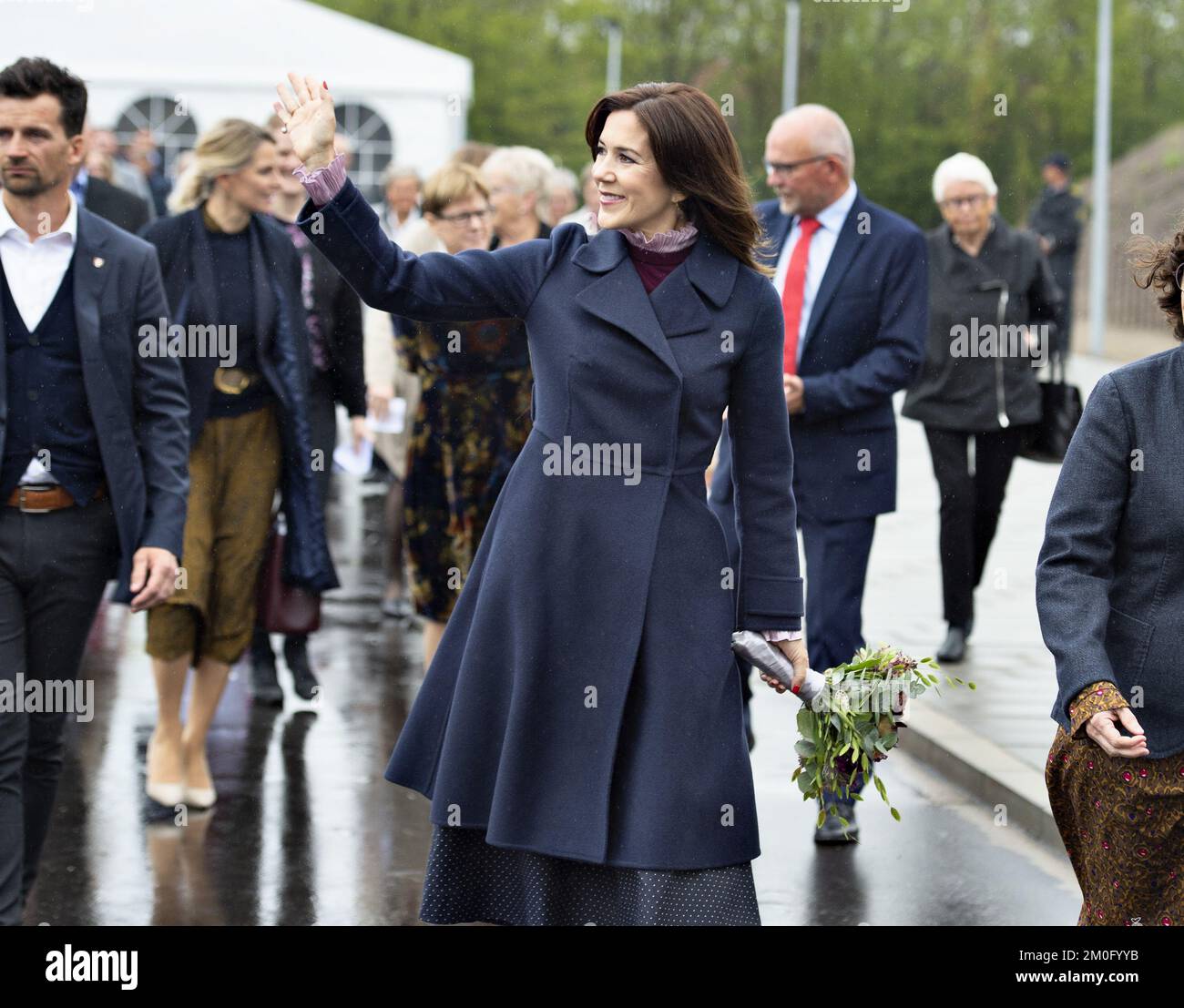 HRH Crown Princess Mary opens a new hospice in Norresundby, Jutland ...