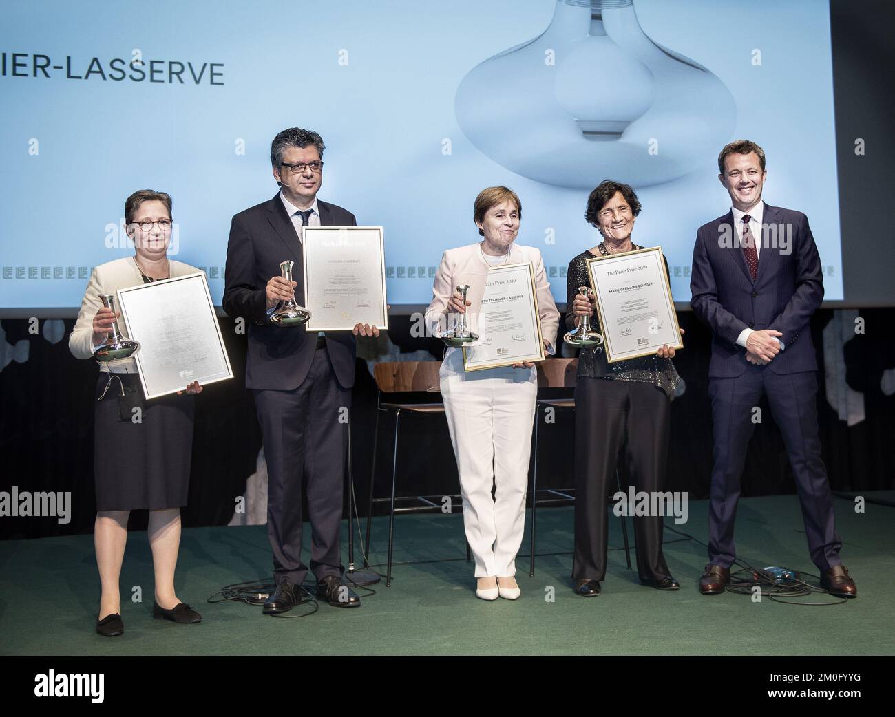 On May 9th 2019 HRH Crown Prince Frederik presented The Brain Prize ...