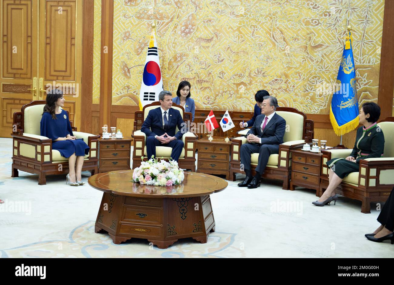 On May 20th 2019 The Crown Prince Couple arrived in South Korea for a ...
